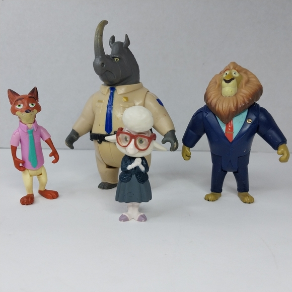Disney | Toys | Disney Zootopia Officer Mchorn Mayor Lionheart Nick ...